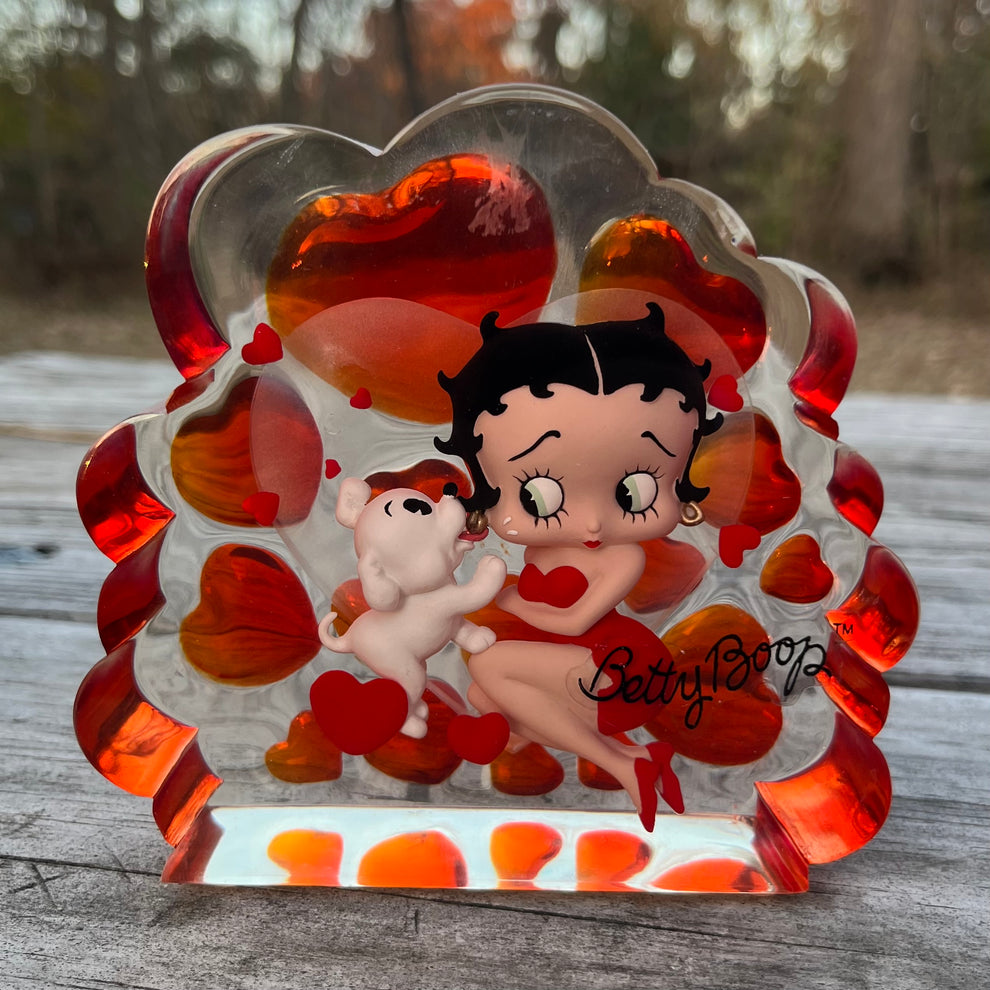 2002 Betty Boop paperweight. – Sad Heart Vintage