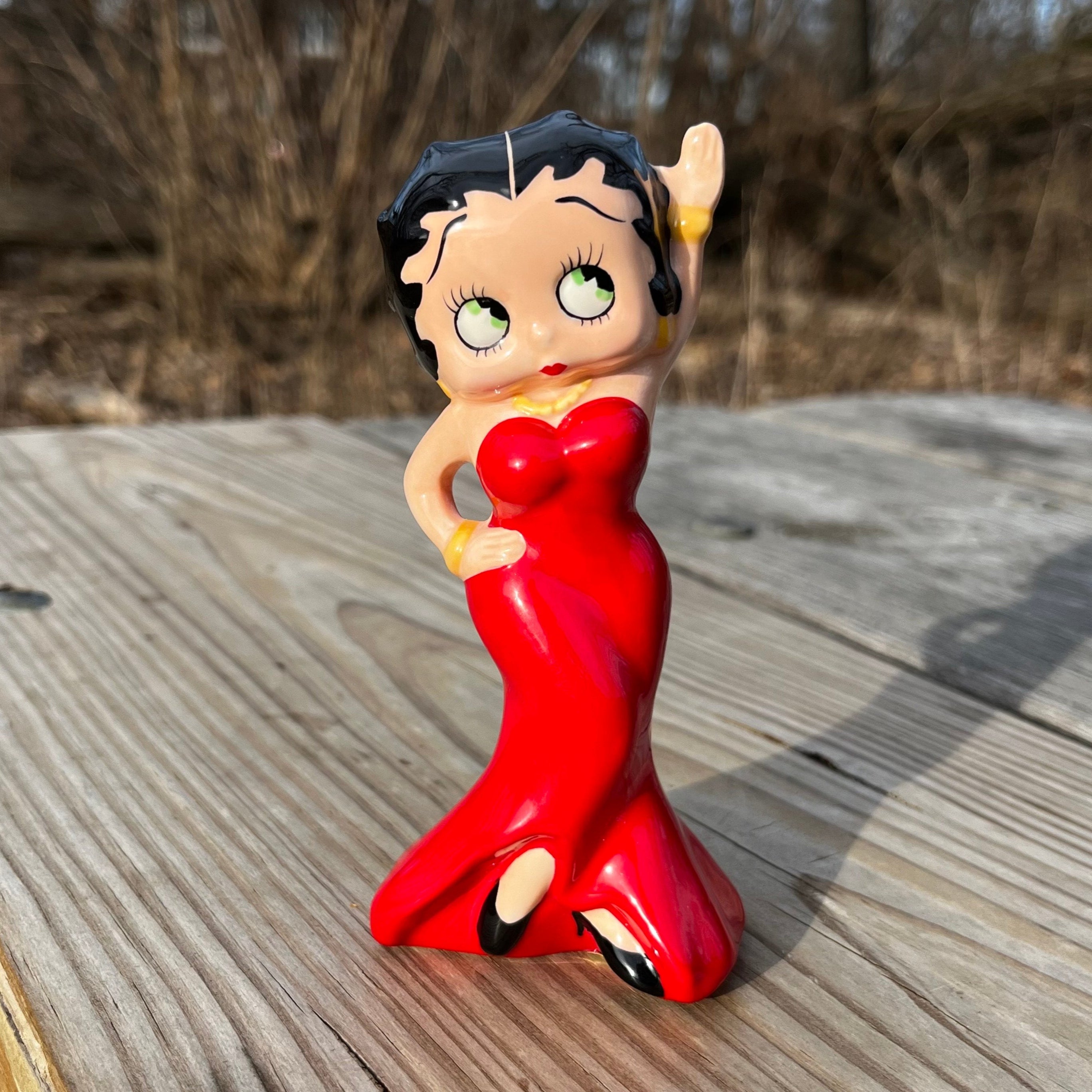 1995 Ceramic Betty Boop figure. – Sad Heart Vintage