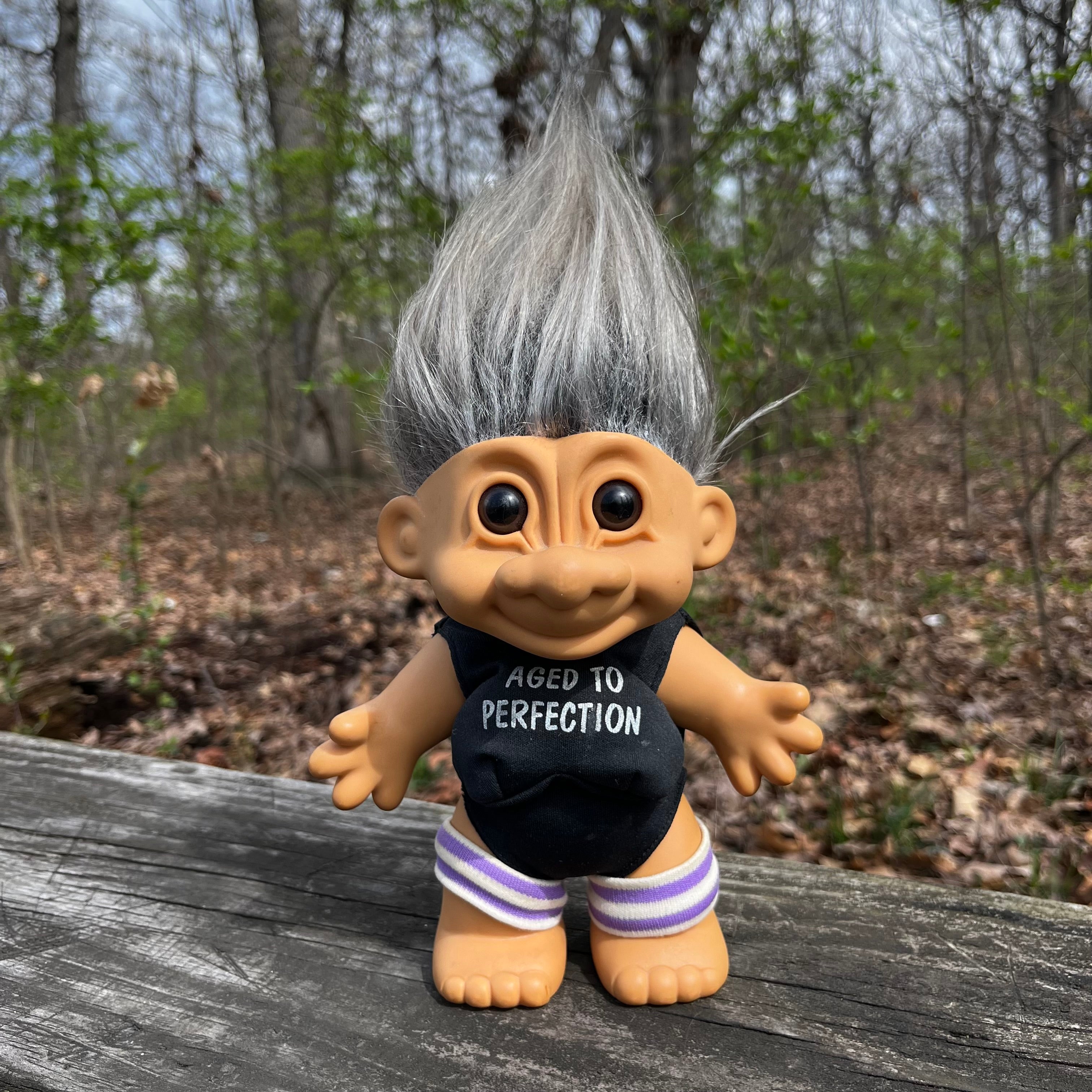 Vintage "Aged to perfection" troll. – Sad Heart Vintage