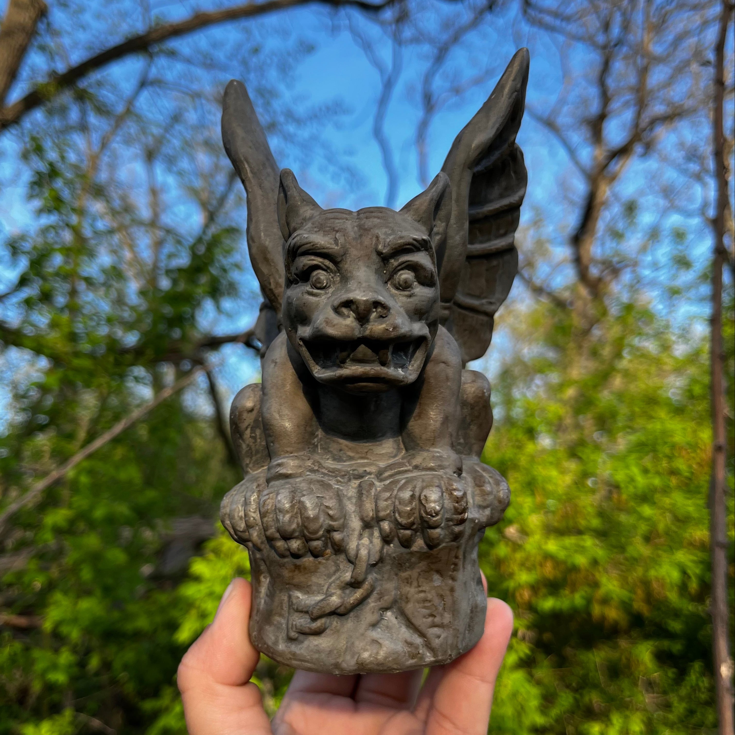 Vintage Ceramic Gargoyle. – Sad Heart Vintage