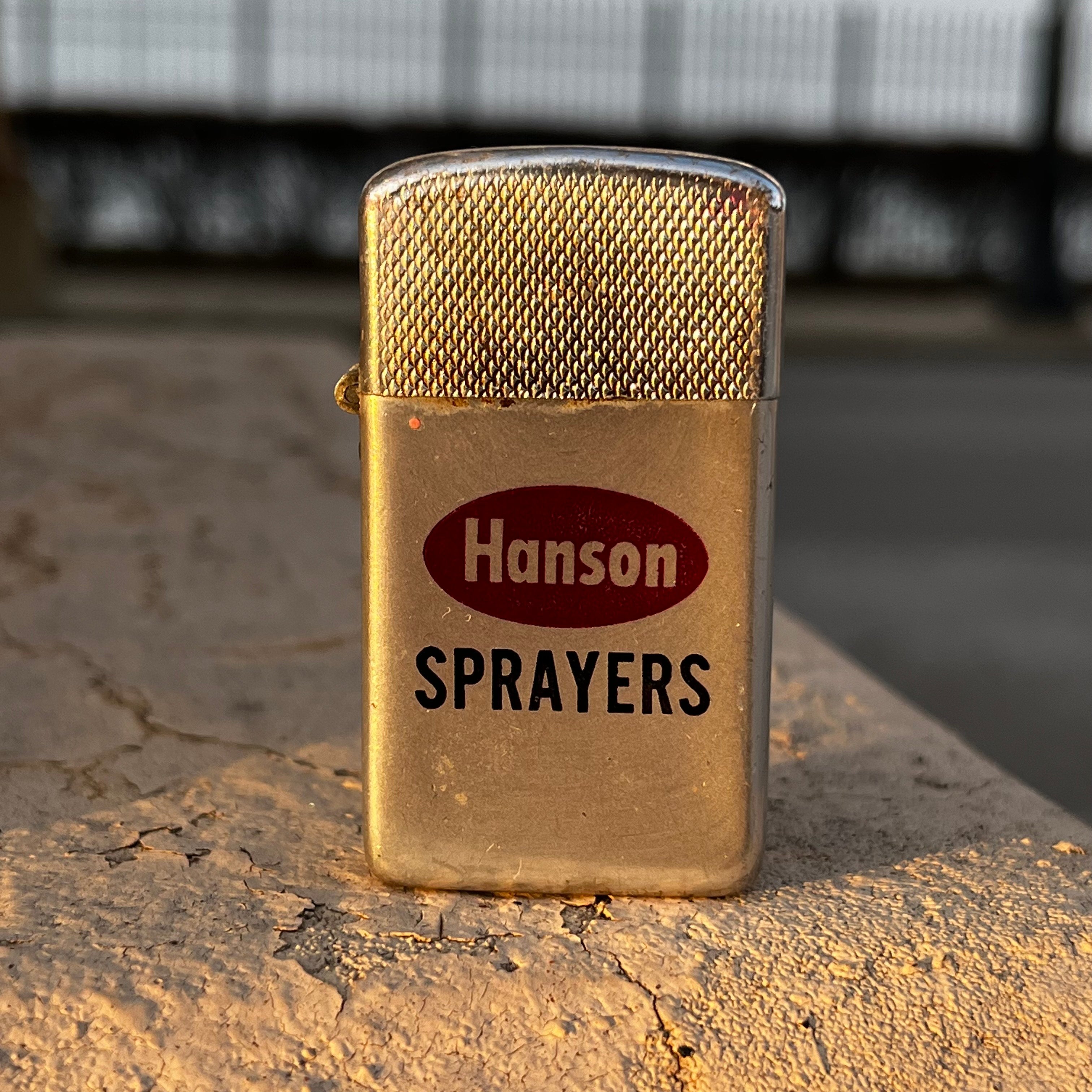 1950s Hanson Sprayers flip lighter. – Sad Heart Vintage
